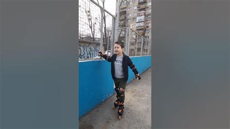 первый раз на роликах 2 Youtube