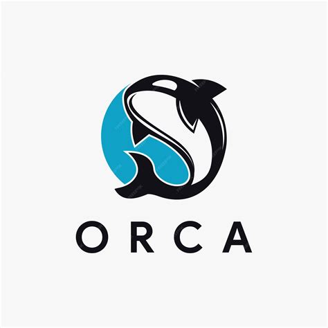 Premium Vector Simple Jumping Orca Logo Icon Vector Template On White