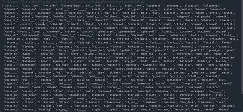 python之第三方库pyfiglet：一个专门用来生成艺术字的库（只支持英文） 习久性成 博客园