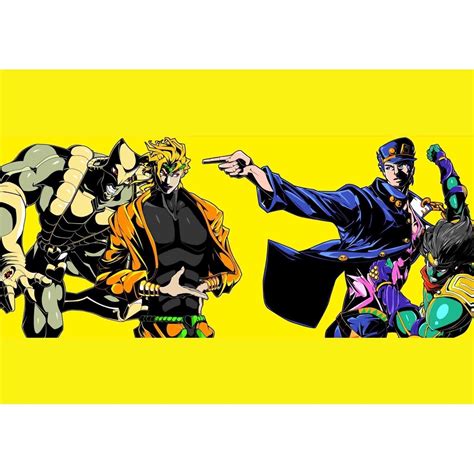 Jojos Bizarre Adventure Anime Poster A4 Size Shopee Philippines