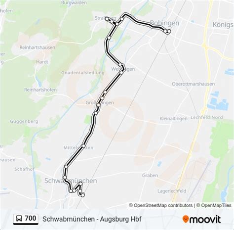 700 Route Schedules Stops And Maps Bobingen Updated