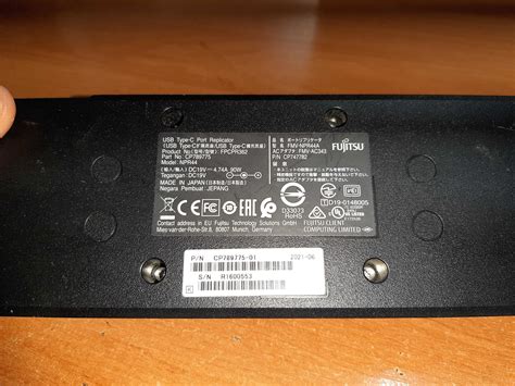 Fujitsu USB Type C Docking Station FPCPR362AP Port Replicator 2 4 444 грн Аксессуары для