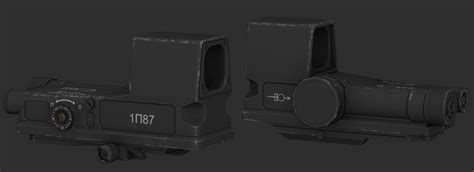 1p87 Optic 1p90 Magnifier Perst 4 Laser Aiming Module And The
