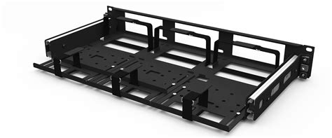 3x Intel NUC Rack Mount Kit | Tall | 19 inch | 1.33U