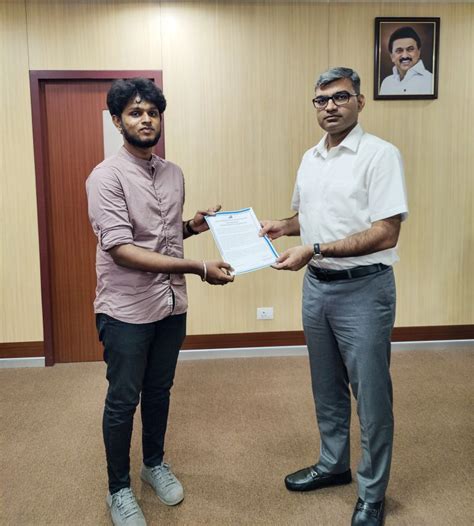 Vishnu Vardhan Y On Linkedin Internship Cmda