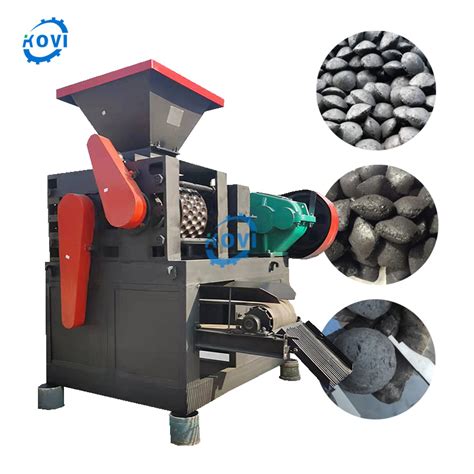 High Pressure Small Briquette Ball Press Machine Charcoal Briquette Making Machine Briquette