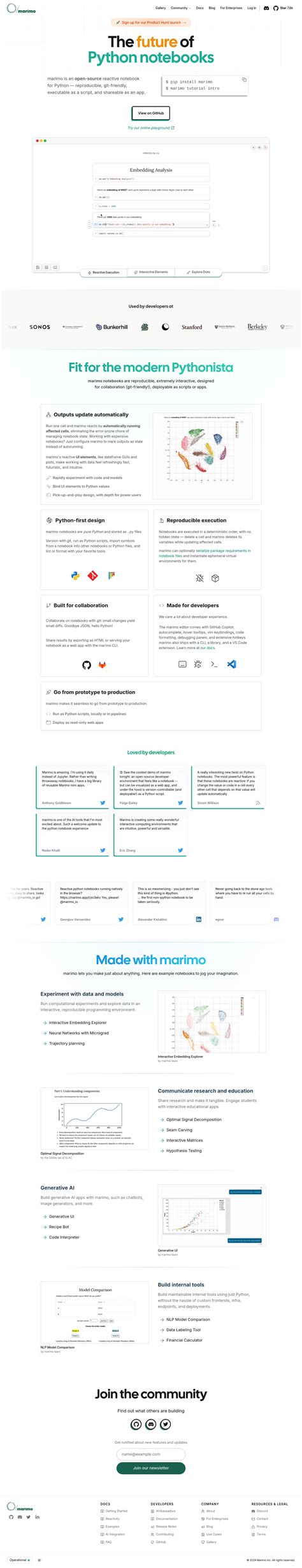 Marimo：新一代反应式python笔记本