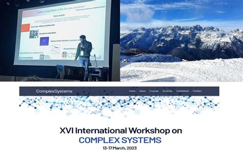 Workshoponcomplexsystems Marco Leonetti