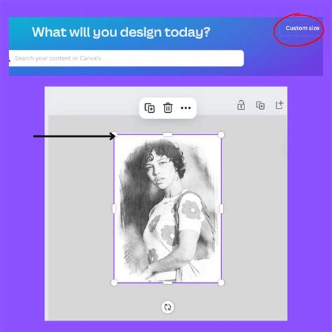 SketchMyPic How To Resize An Image In Canva