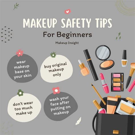 Makeup Safety Tips For Beginners
