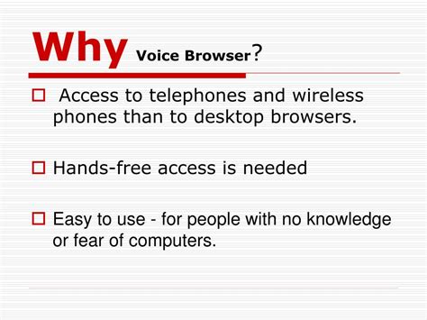 ppt voice browser powerpoint presentation free download id 6864516