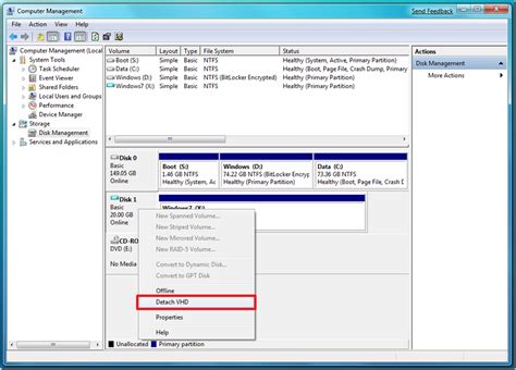 Create VHD Using DISKPART