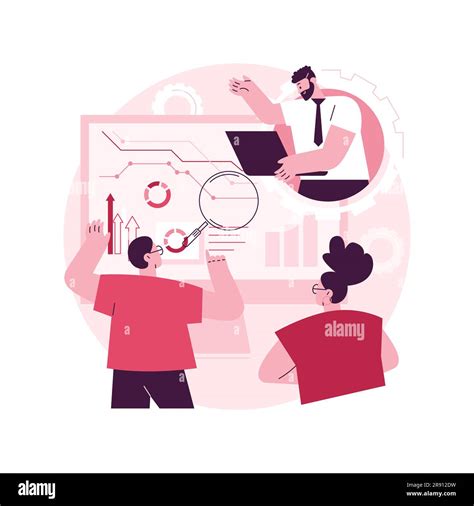 Analytics And Data Science Abstract Concept Vector Illustration Big