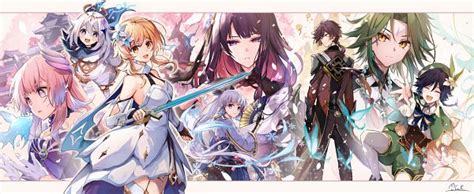 Genshin Impact Image By Hirai Yuzuki 3514178 Zerochan Anime Image Board