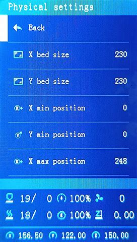 Physical Settings Menu Mriscoc Ender V S Wiki GitHub
