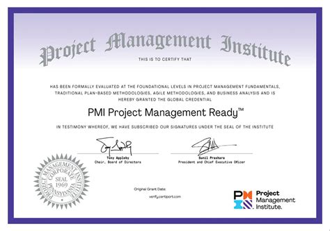 Pmi Project Management Ready™