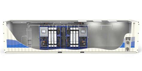 Containerized Mobile Ultrafiltration Uf Systems Pure Aqua Inc