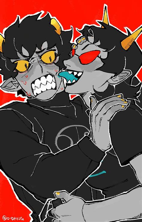 Homestuck Funny Davekat Home Stuck Art Major Im Sad Gremlins