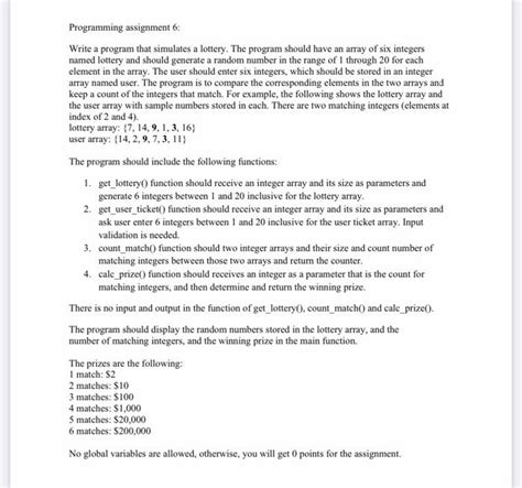 Solved Programming Assignment 6 Write A Program That