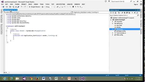 Using Web Api With Asp Net Web Forms Youtube