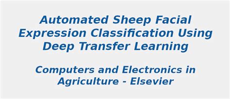 Trending Research Topic In Automated Sheep Facial Expression