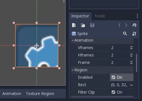 Sprite Animation Frames Don T Work If Region Rect Is Enabled Issue 16007 Godotengine Godot