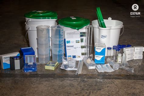 Water Measuring And Testing Kit Oxfam Supply Centre
