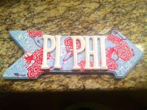Pi Phi Arrow I Made For My Babe Pi Phi Phi Cute