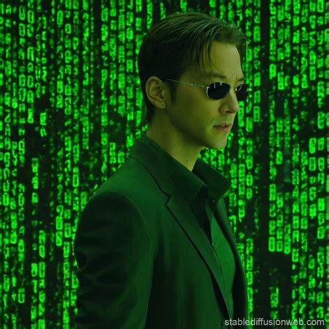 Matrix Programming Theme Stable Diffusion Online