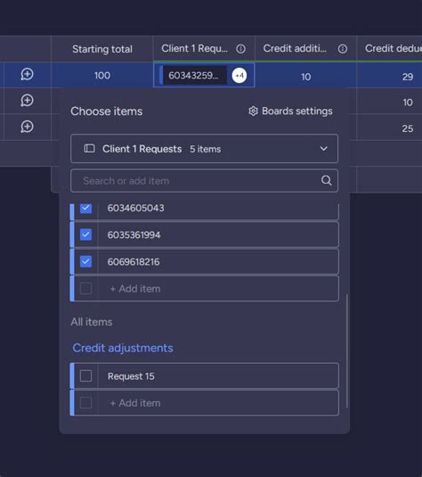 Creating A Board That Collects Totals Of Columns From Other Boards Special Workflows And Use