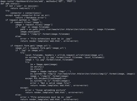 hack the box writer write up by khaotic hackthebox