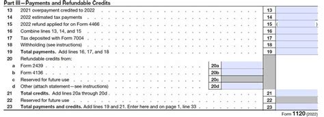 How To Fill Out Form 1120 With Example