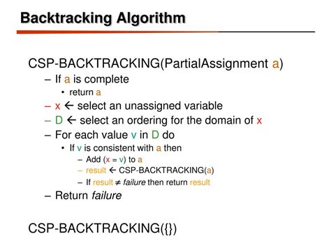 Ppt Constraint Satisfaction Problems Csps Powerpoint Presentation