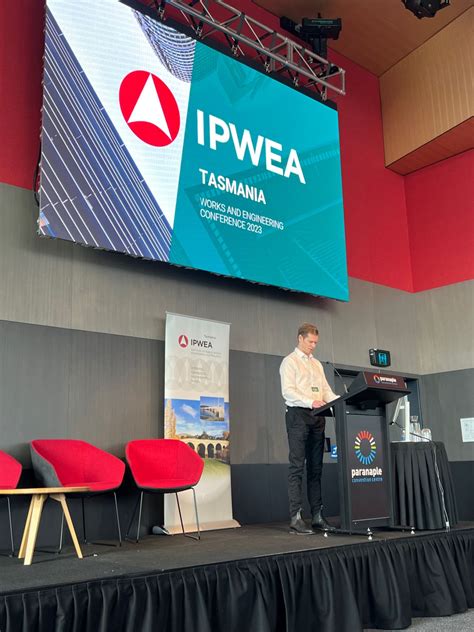 It Was Great To Welcome Attendees At The Ipwea Tasmania Conference This Morning On Behalf Of