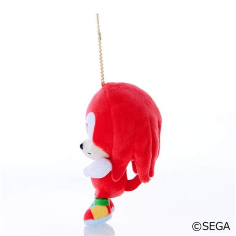 Knuckles Mascot Plush Keychain Sonic＆friends Authentic Japanese