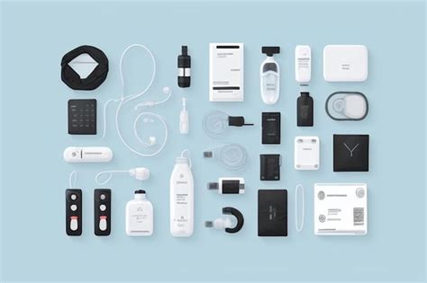 A Collection Of Items Including A Phone A Bottle And A Bottle Of