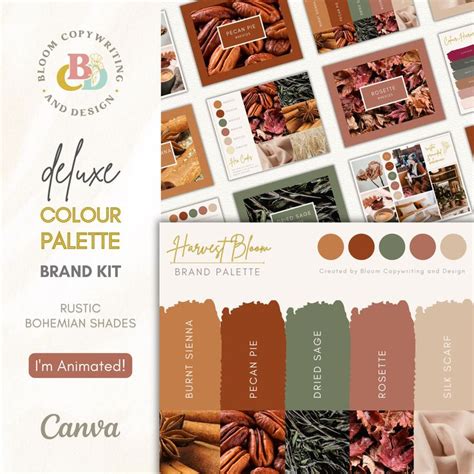 Luxury Color Palette Brand Color Palette With Hex Codes Premium
