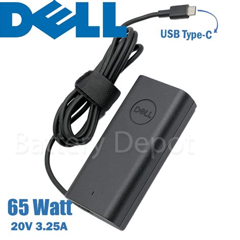 เดล Adapter 65w 20v 3 25a หัว Usb Type C สายชาร์จ Dell Latitude 5440
