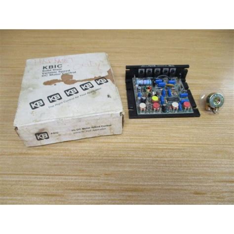 kb electronics kbic 120 dc motor speed control 9429a mounted but never used mara industrial