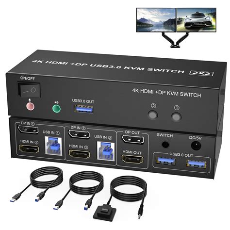 Electronikz Rytaki Pro Usb 30 Dual Monitor Kvm Switch Review Review