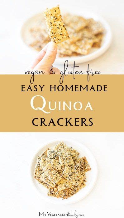 Quinoa Cracker Recipe Recipe Gluten Free Cracker Recipe Cracker