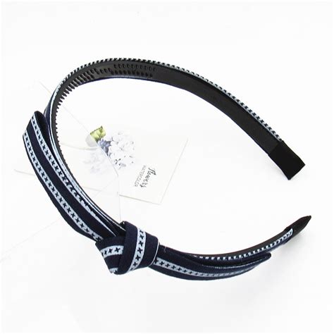 头饰韩国简约蝴蝶结头箍防滑带齿甜美百搭气质发箍发卡发窟发饰品 虎窝淘