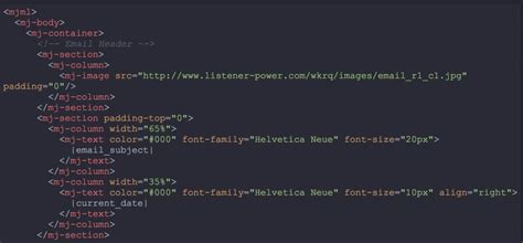 creating adaptive responsive html email with mjml mark carlson