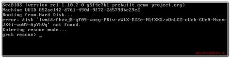 No Such Device Grub Rescue Windows
