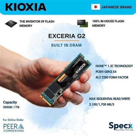 Specx Exceria G2 Flash Memory At ₹ 5000piece Nor Flash Memory In