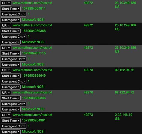 Disabling Network Connectivity Status Indicator Ncsi