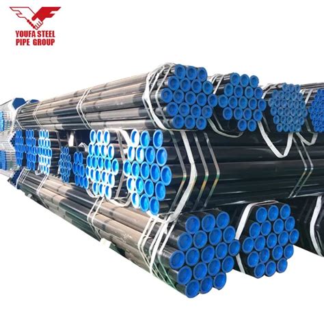 Astm A53 A106 Gr B 4 Inch Schedule 40 Black Coated Steel Pipe Api Pipe