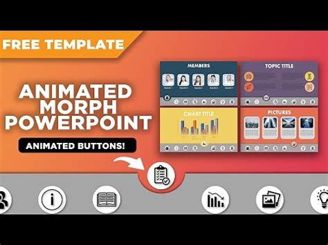 Free Powerpoint Morph Infographics Template