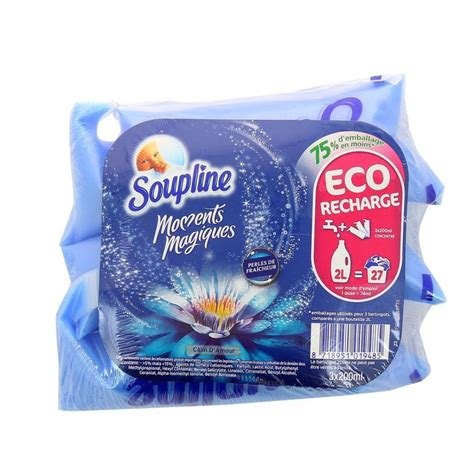 Lot 12 X 3 Softener Hug Of Love Supline 200 Ml