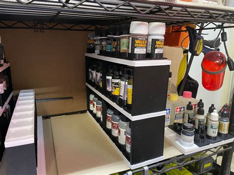 Gridfinity Stackable Plates For Use For Paint Racks 3d Model By